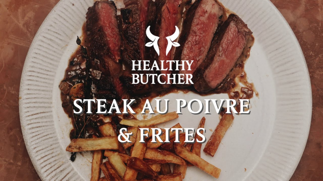 Steak Au Poivre & Duck Fat Frites - YouTube