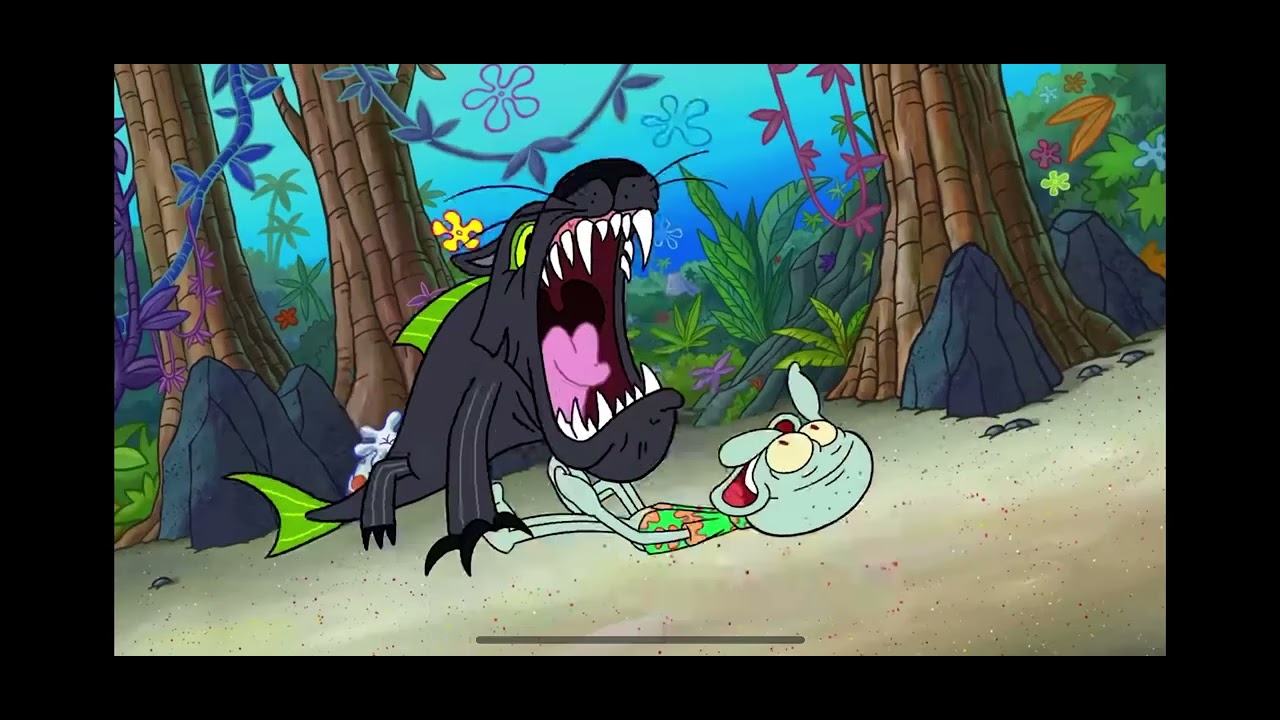 Beware Of Sea Panthers SpongeBob SquarePants 🐆🐟 - YouTube