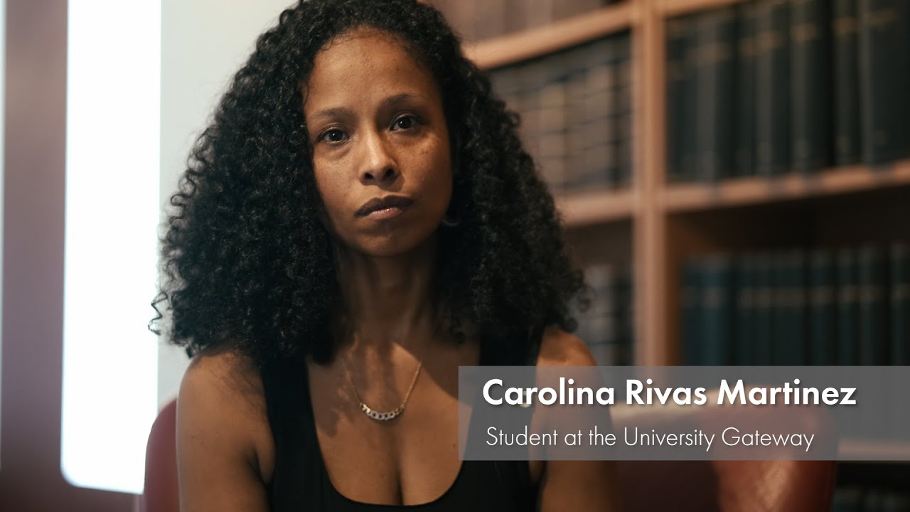 Carolina Rivas Martinez // Student at the University Gateway - YouTube