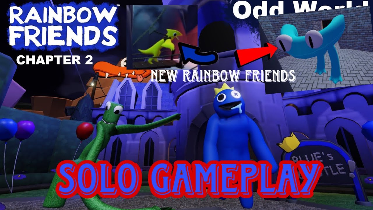 The Rainbow Friends Is Ready To Play! | Rainbow Friends Chapter 2 ...