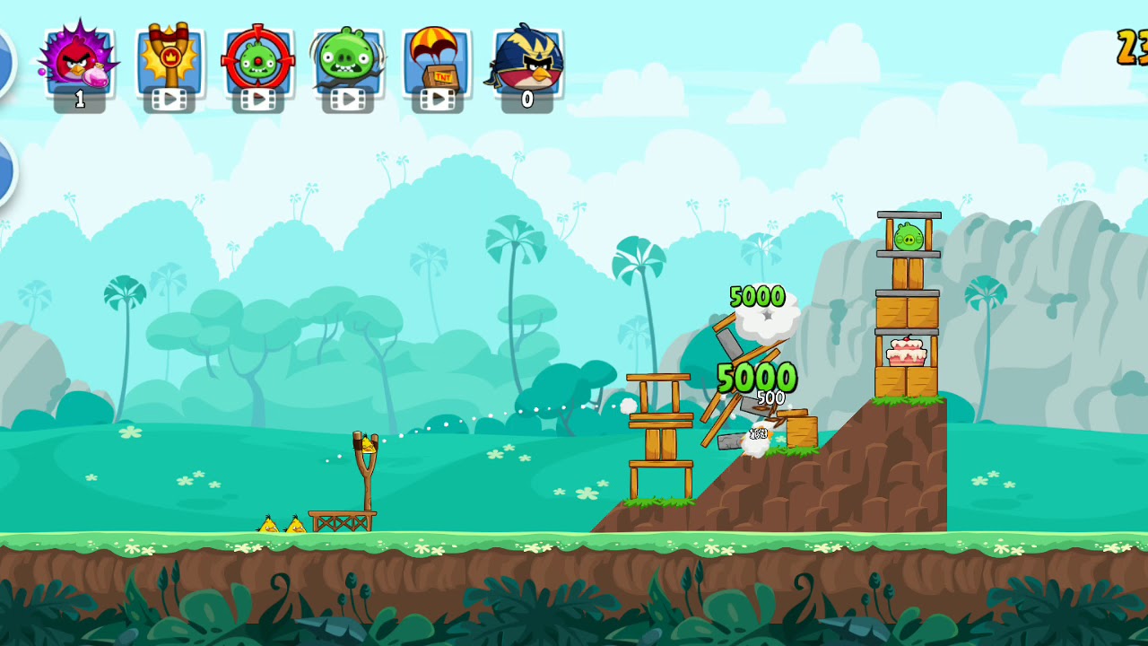 3 Stars Every Level!!!! Angry Birds Friends Tutorial Level: 4 - YouTube