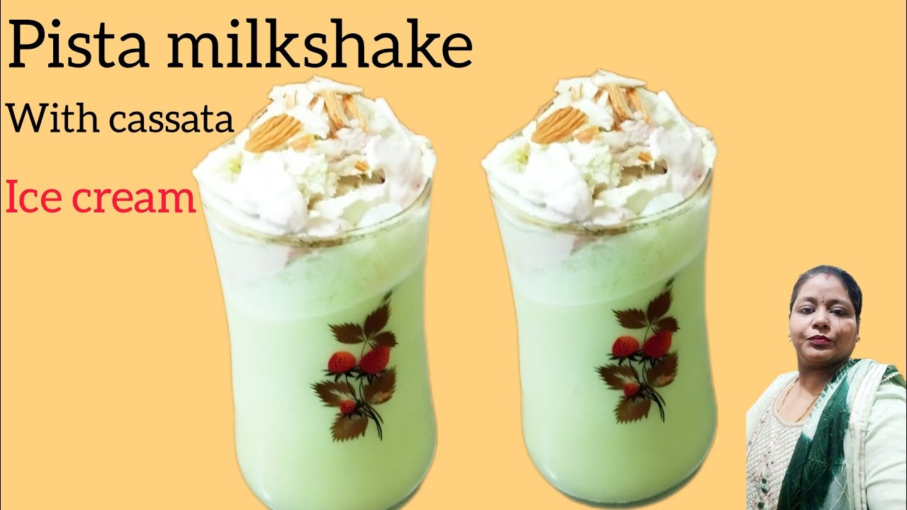 pista milkshake with ice cream recipe|पता नहीं था कि कैफे स्टाइल शेक घर ...