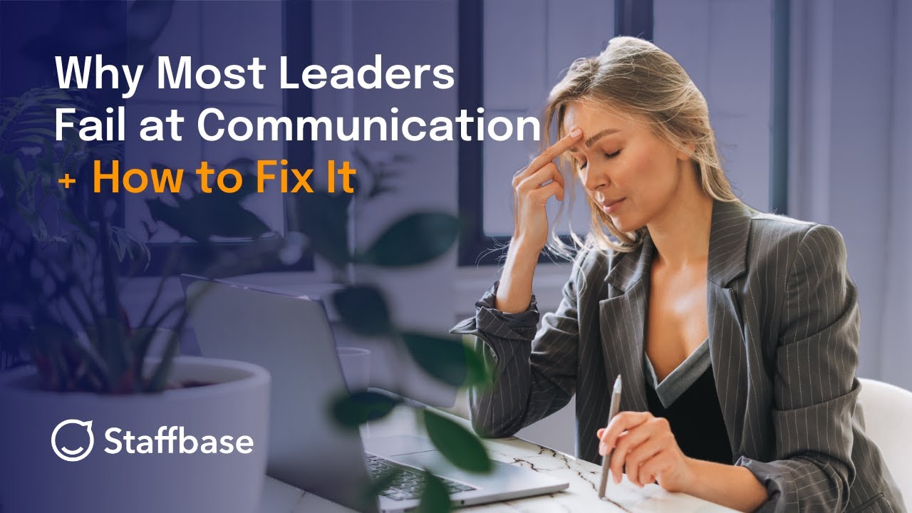 Why Most Leaders Fail at Communication + How to Fix It - YouTube