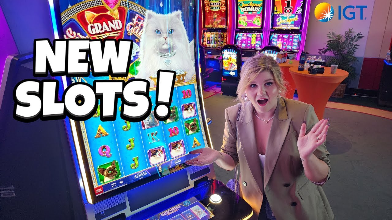 Playing Brand New Unreleased IGT Slot Machines!! - YouTube