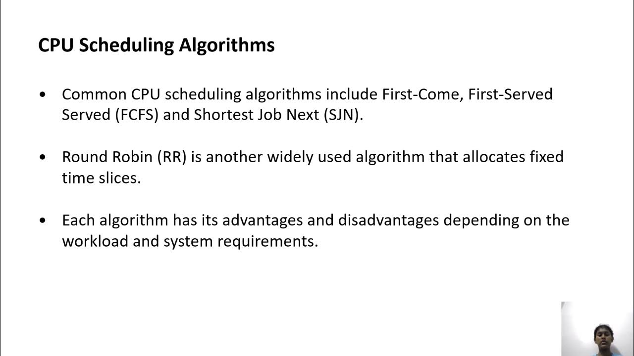 Application Of Scheduling In Processing For The Operating System - YouTube
