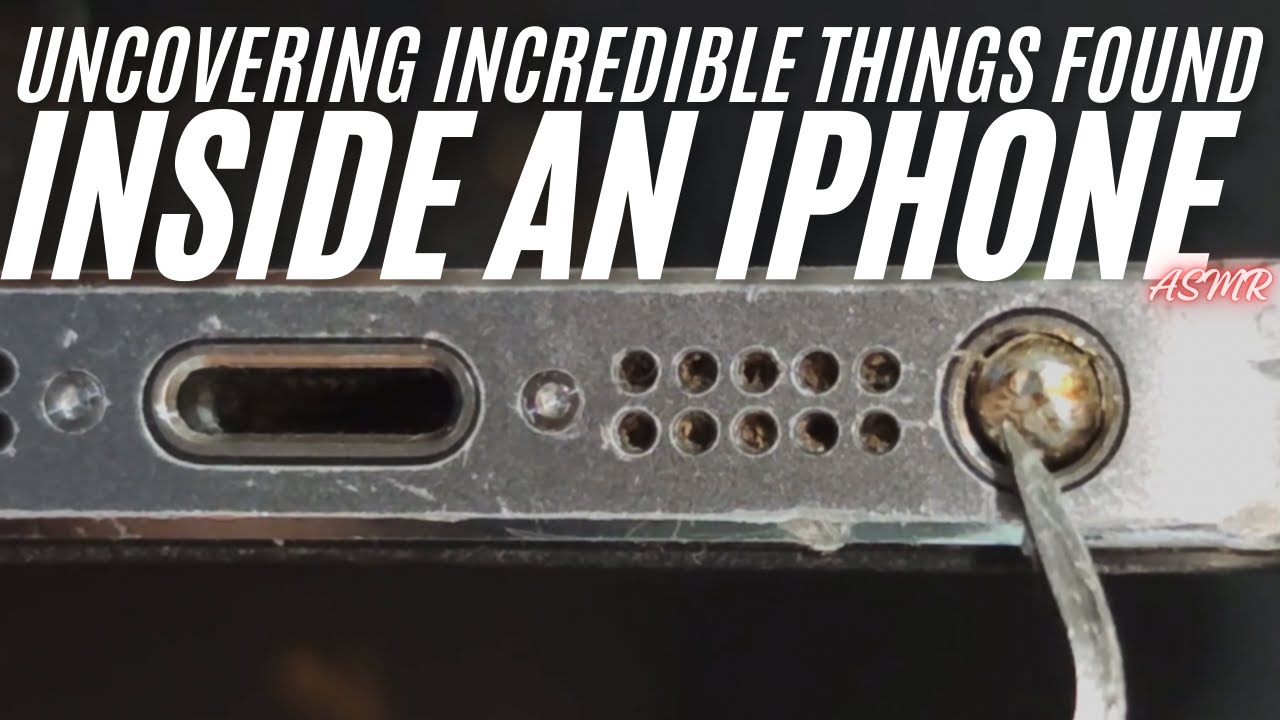 Hidden Object Inside the iPhone / don't try this at home - YouTube