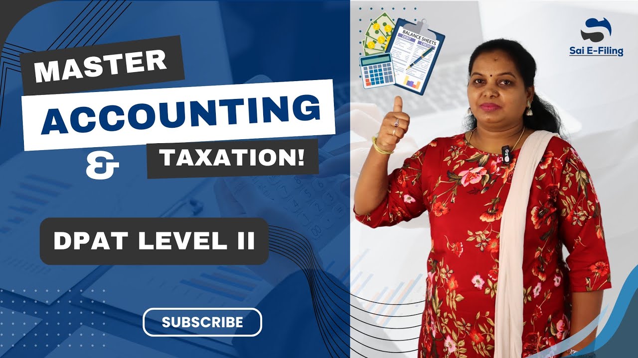 Diploma in Practical Accounting & Taxation—DPAT Level II Will Change ...