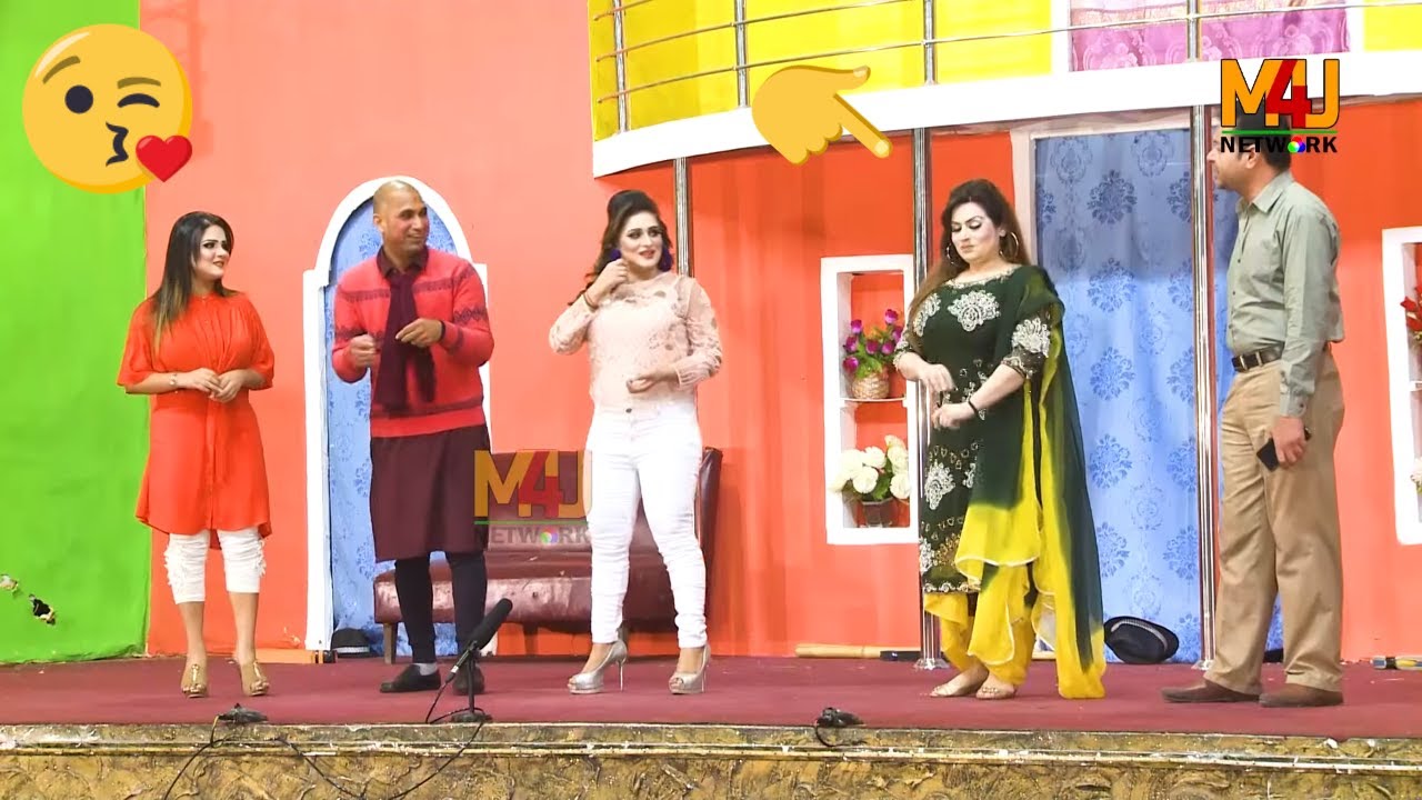 Vicky Kodu with Saira Mehar and Shoka | full HD Stage Drama Jee Karda ...
