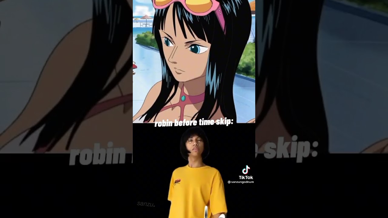 Robin before timeskip #shorts #anime - YouTube