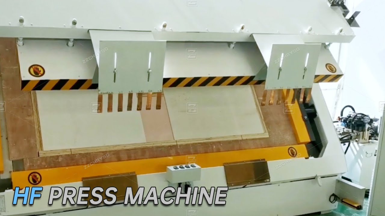 High Frequency HF Press Machine For Frame Window Pressing - YouTube