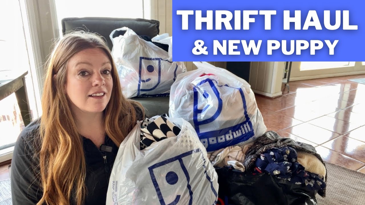 Amazing Thrift Haul & Introducing Someone Special! - YouTube