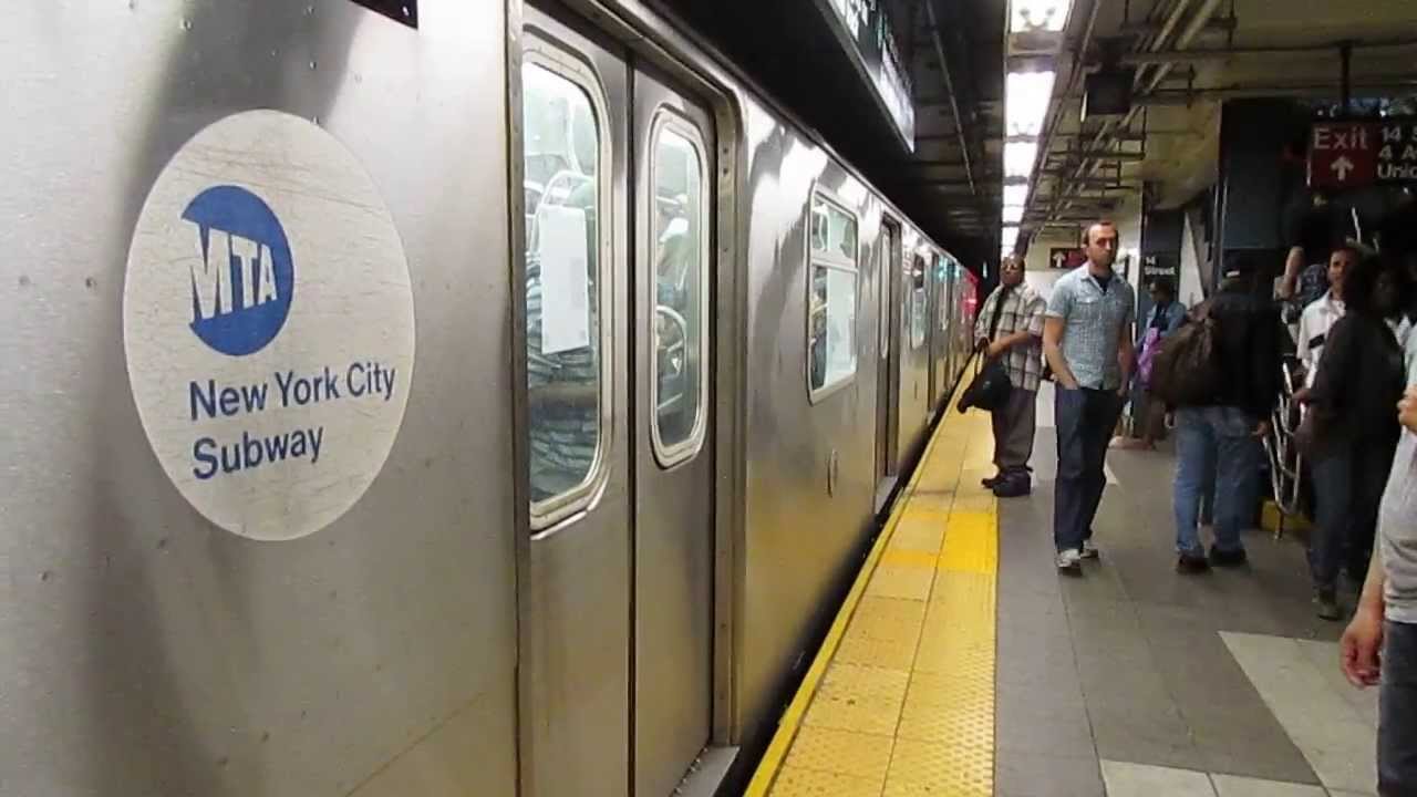 R142 (5) Train At 14 Street UnionSquare - YouTube