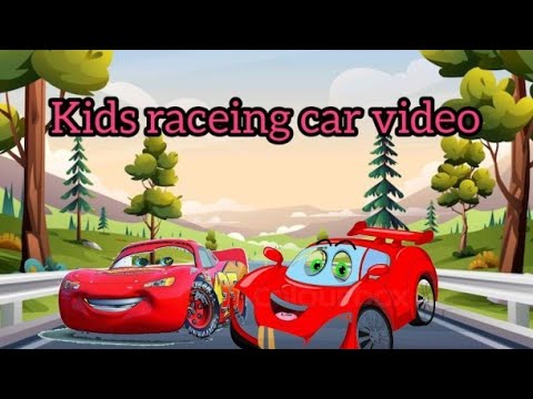 kids racing car || kids car video || kids entertainment || #kids - YouTube