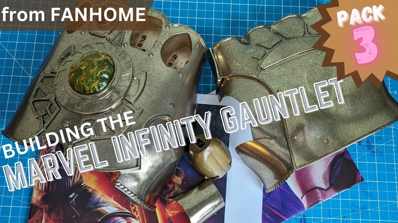 MARVEL STUDIOS THE INFINITY GAUNTLET BUILD parts 7-11. - YouTube