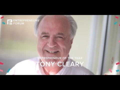 Entrepreneur of the Year 2019 - Tony Cleary of Lanchester Group - YouTube