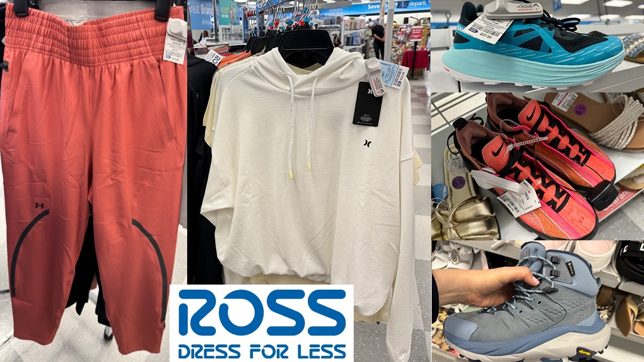ROSS NEW ACTIVEWEAR FINDS 🛍️ NIKE, UNDER ARMOUR, SALOMON, HOKA! - YouTube