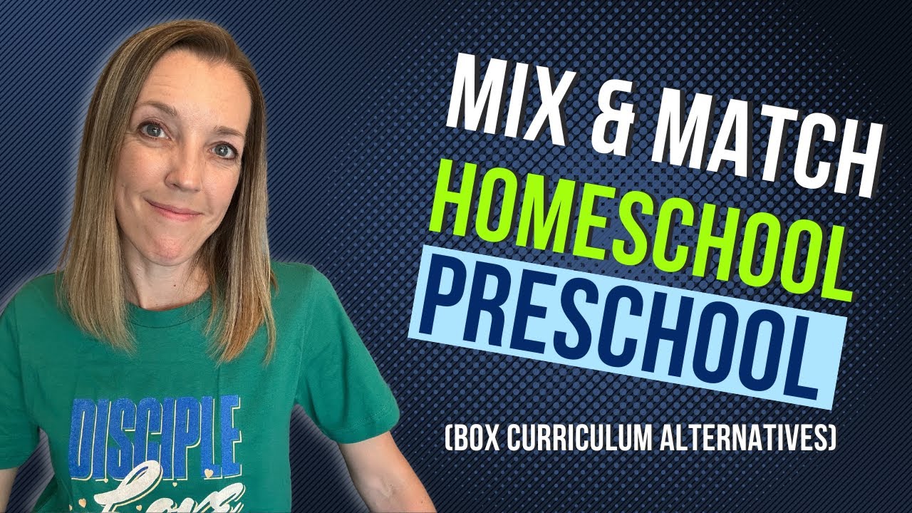 Homeschool Preschool Ideas (Box Curriculum Alternatives) - YouTube