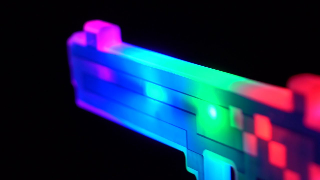 The Ultimate 8 Bit Toy Pistol Gun - YouTube