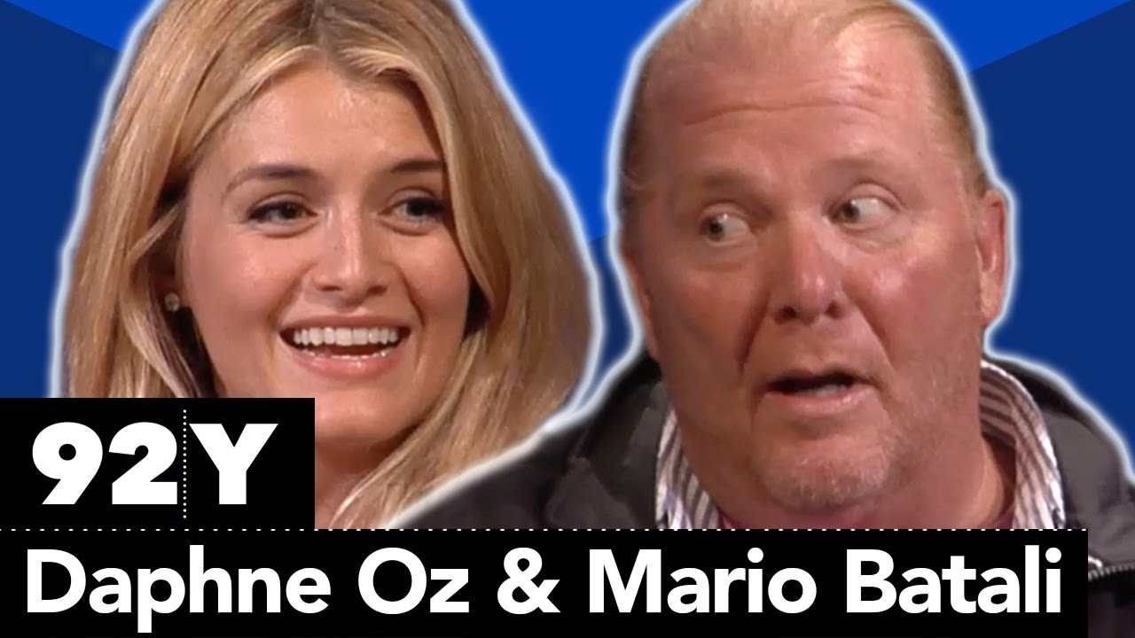 The Chew's Daphne Oz in Conversation with Mario Batali - YouTube