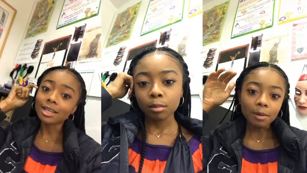 Skai Jackson | Instagram Live Stream | 1 November 2017 - YouTube