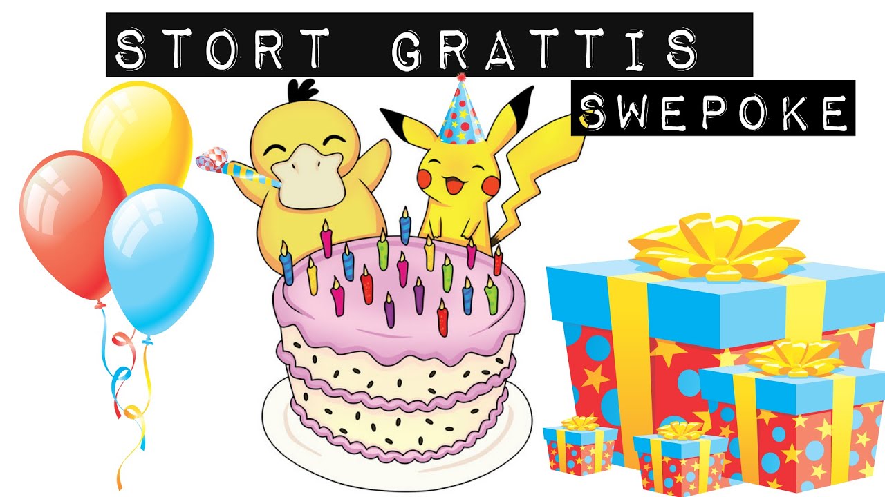 STORT GRATTIS SWEPOKE !! :D - YouTube