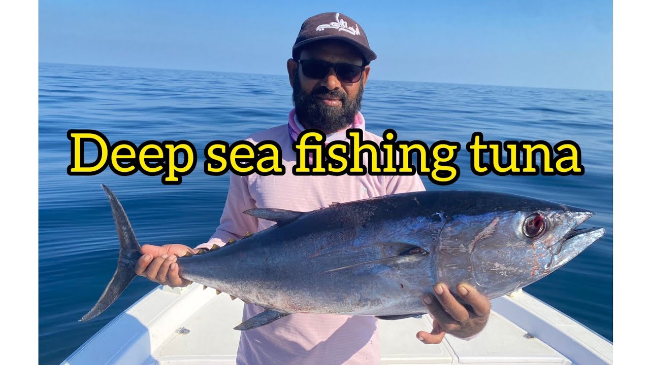 Deep sea boat fishing 🎣 caught 12 tuna from deep sea😱 - YouTube