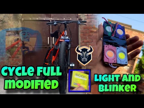how to modify cycle at home |👉🏼 cycle full modified 👍🏼on lights price ...