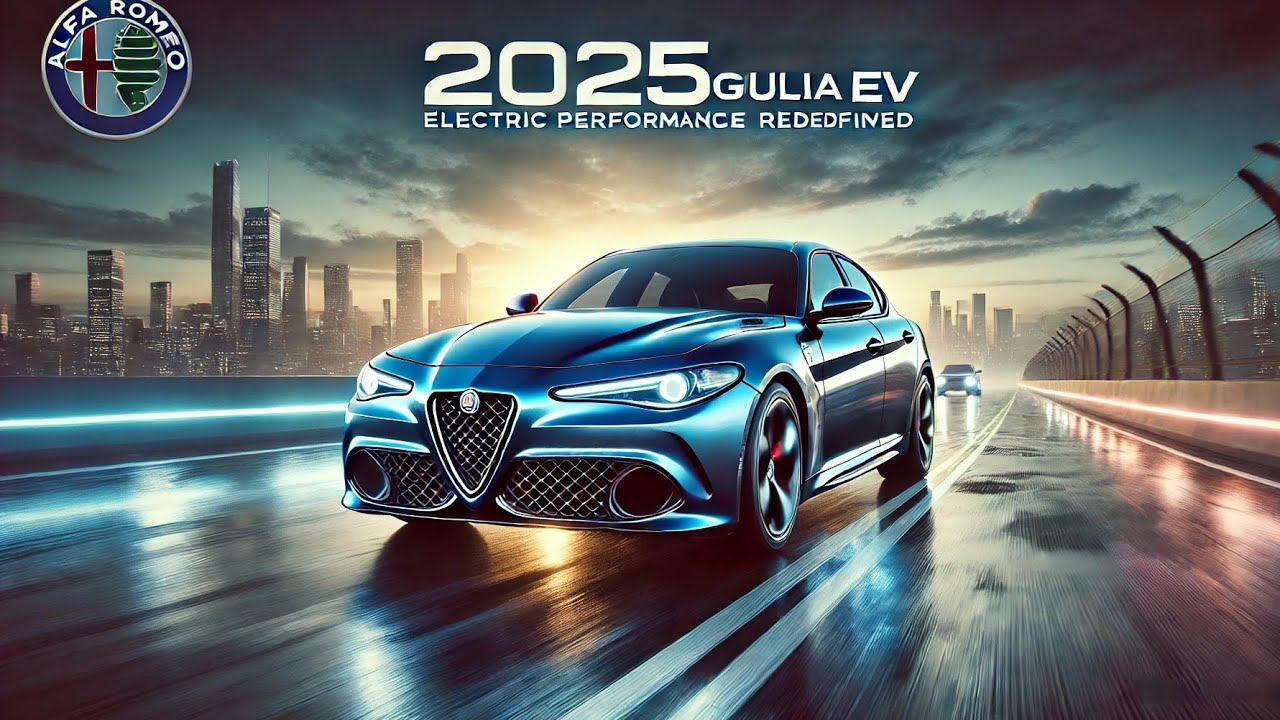 2025 Alfa Romeo Giulia EV | First Look at Alfa’s Stunning Electric ...