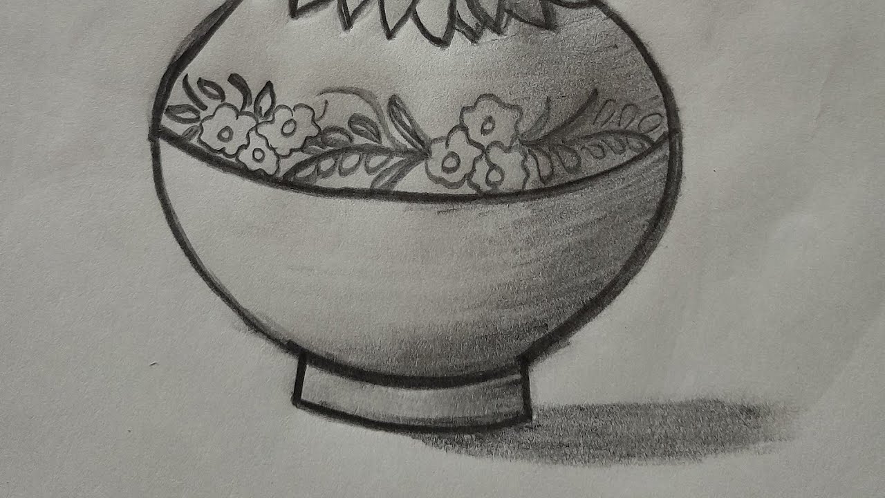 Surahi drawing banane ka sabse Aasan tarika - YouTube