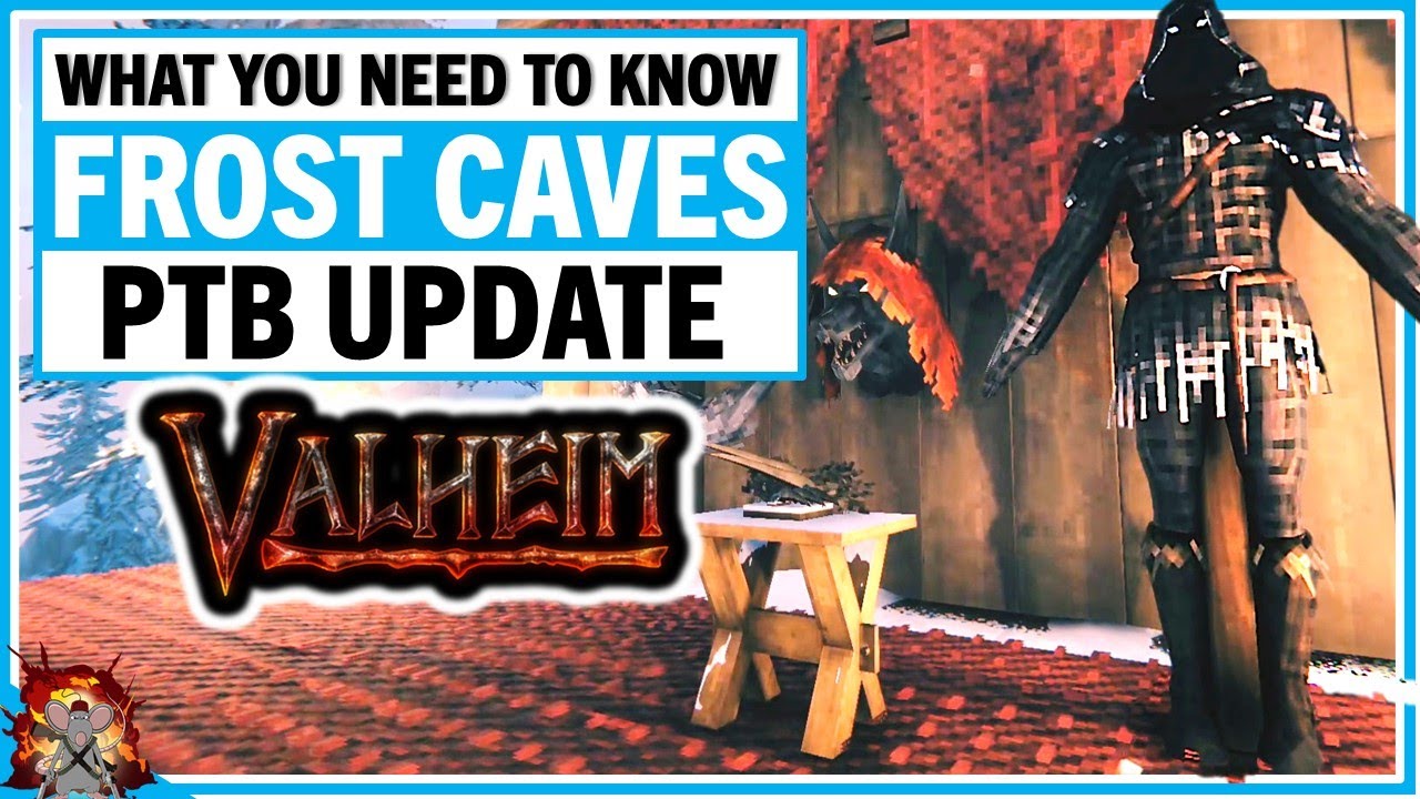 VALHEIM UPDATE - FROST CAVES - New Armor, Weapon, Build Pieces And New Creatures! Need To Know ...