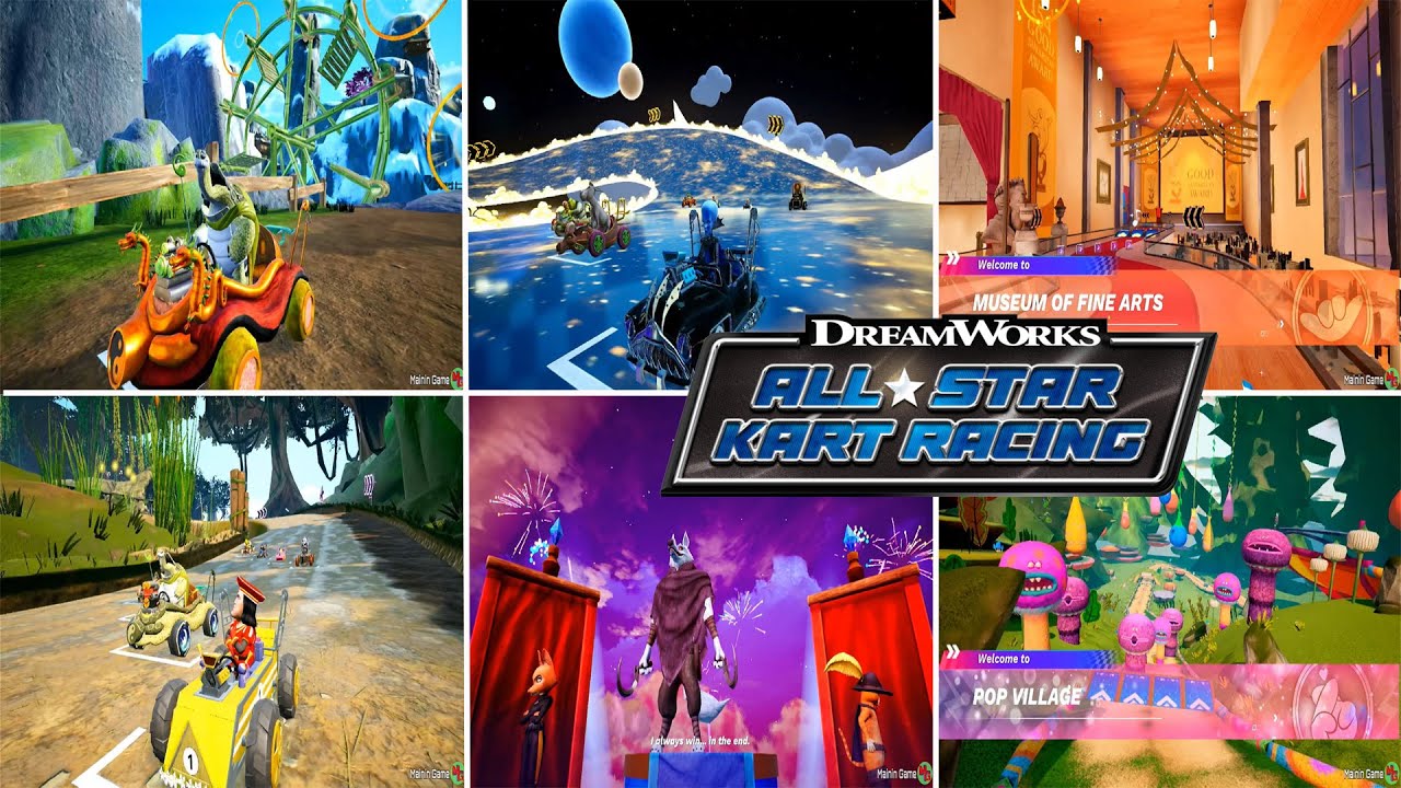 DreamWorks All-Star Kart Racing - cup - multiplayer - nintendo switch ...