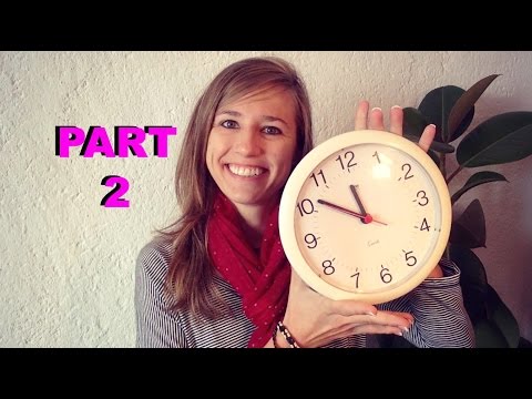 GERMAN LESSON 60: How to tell the TIME in German (part 2)