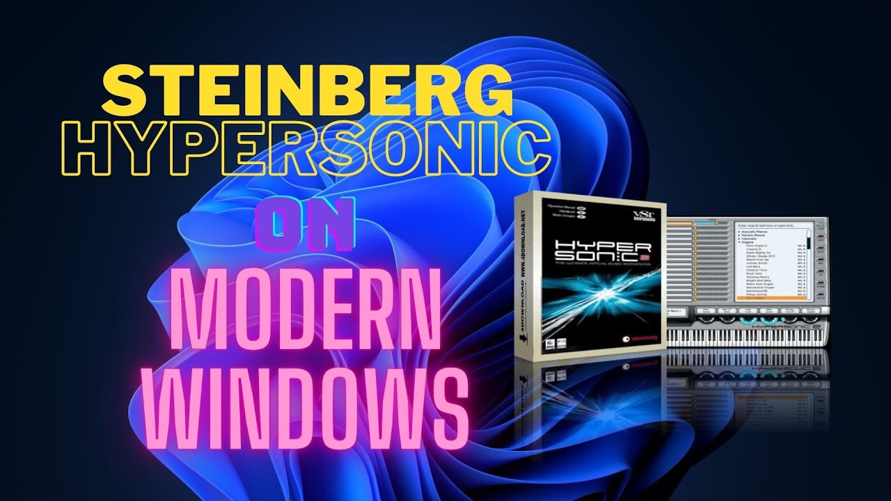 How to use Steinberg Hypersonic in Windows 11 or 10? - YouTube