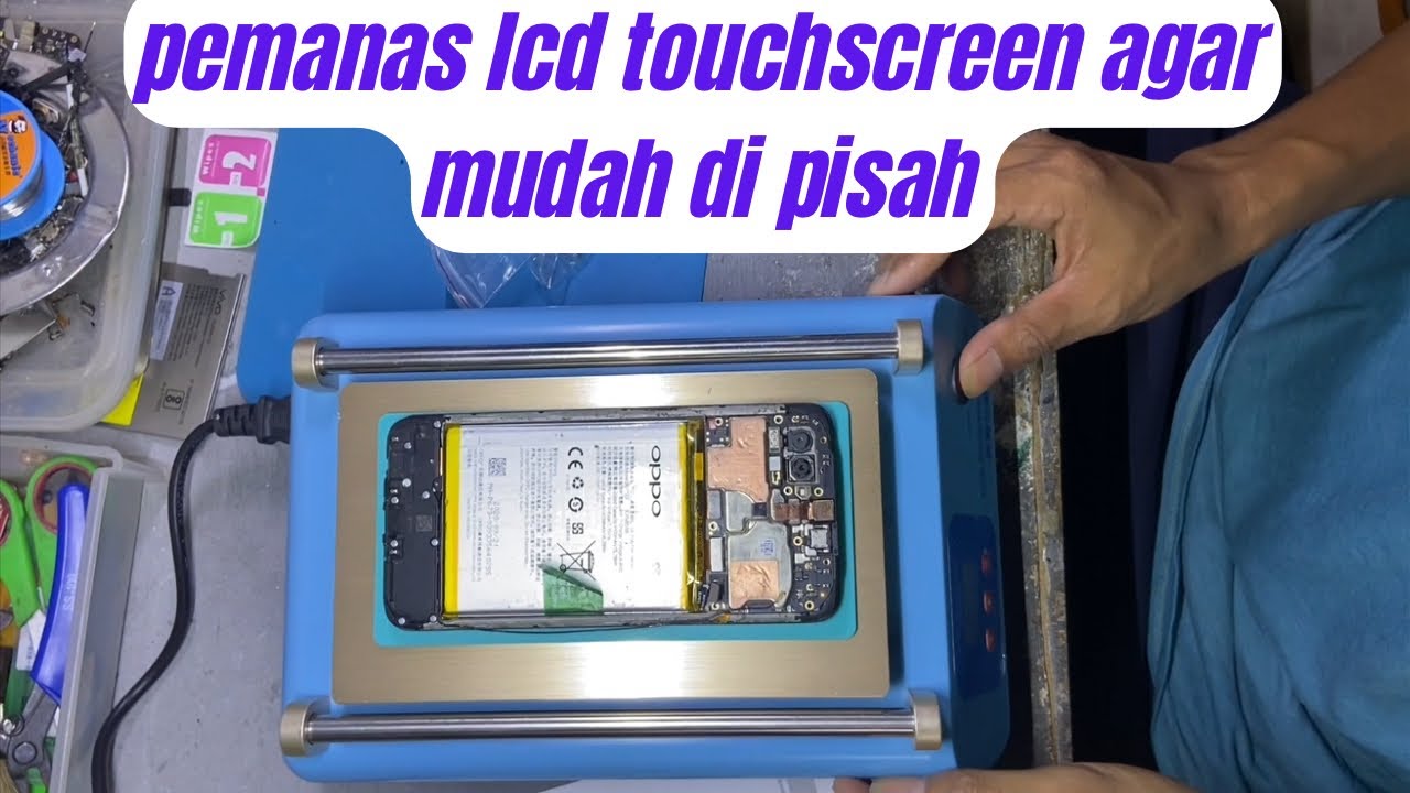 Mesin pemisah lcd touchscreen murah // mesin pemanas lcd touchscreen ...