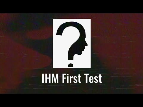 IHM First Test - YouTube