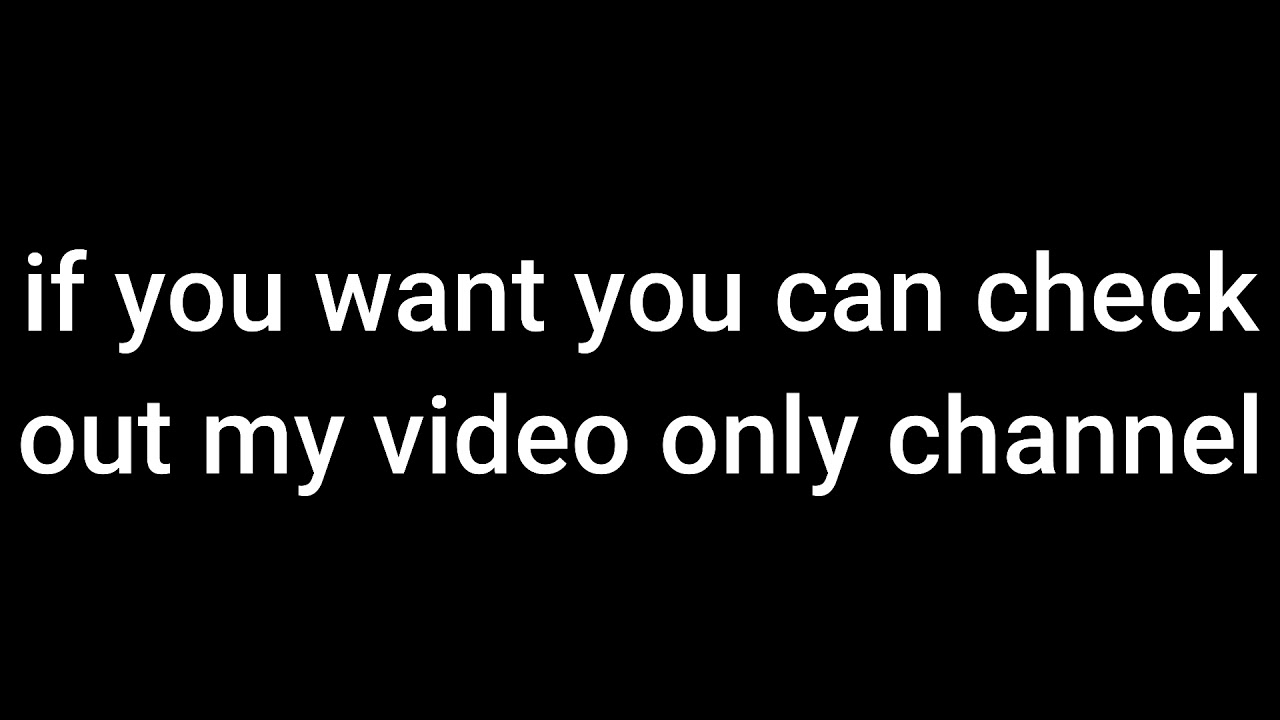 Stream only Channel - YouTube