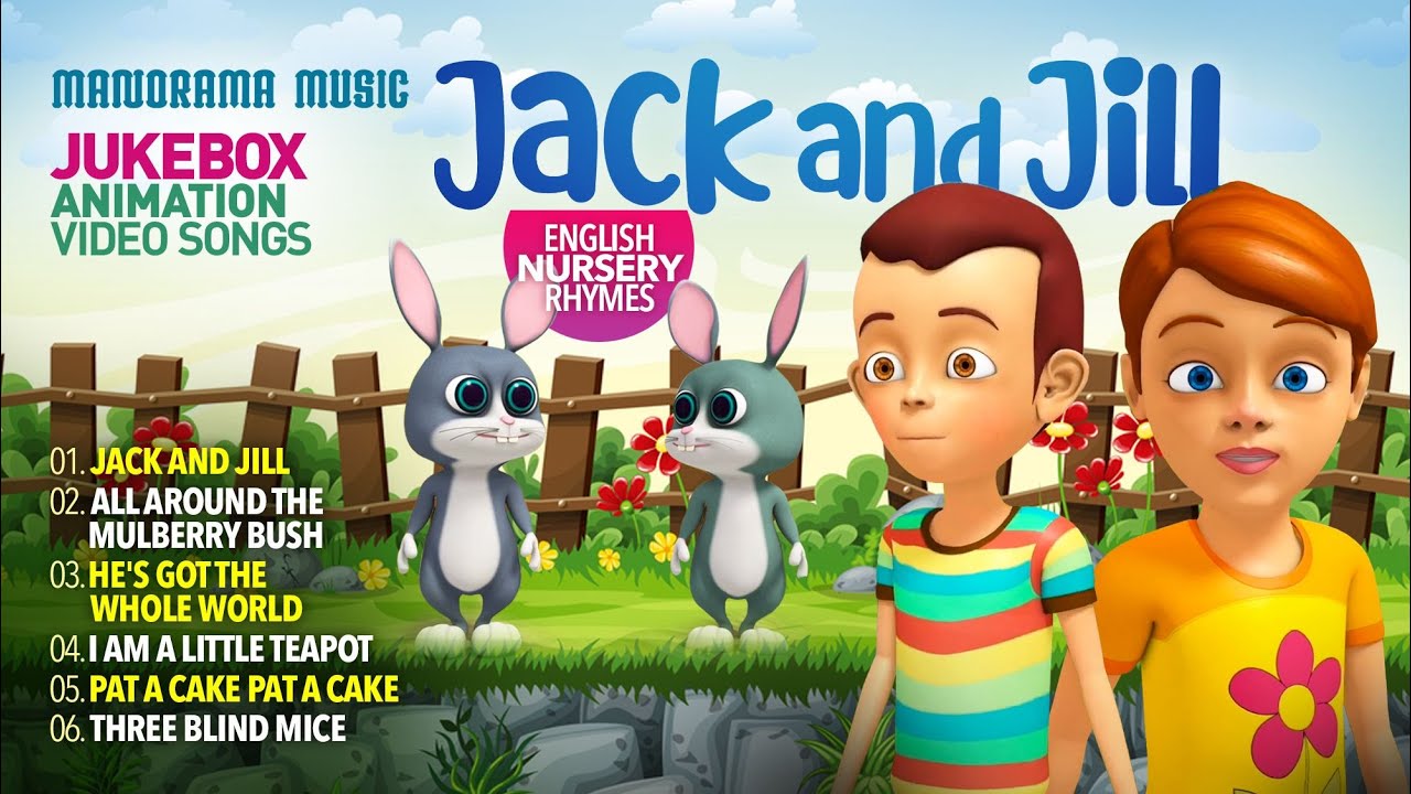 Jack and Jill | English Nursery Rhymes | Video Jukebox | Jakes Bejoy ...