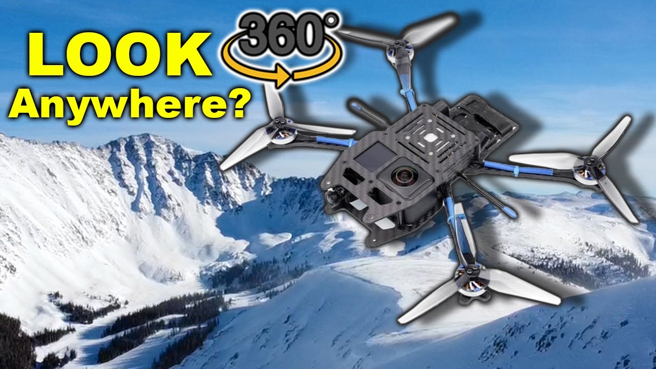 360 Interactive Drone Flight - X-Knight 360 With Insta 360 One R - YouTube