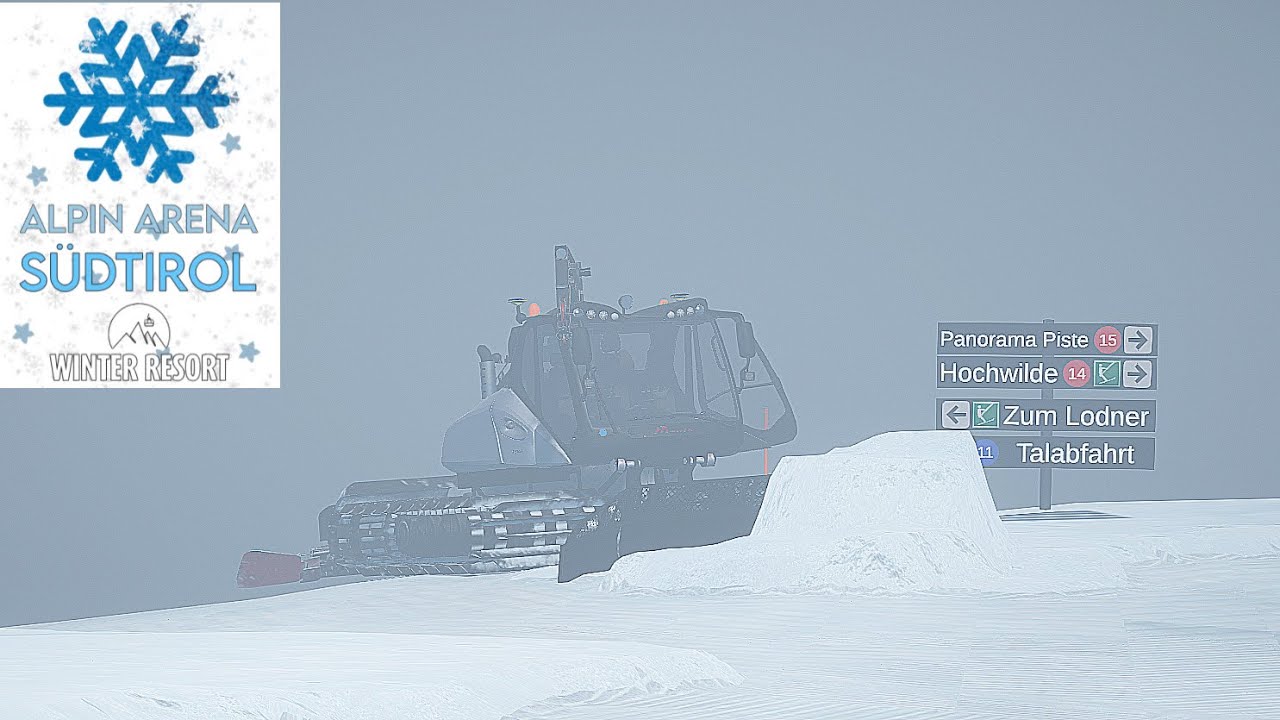 Winter Resort Simulator 2 | Alpin Arena 🇮🇹: Erst die Sonne dann der Nebel, die arbeiten geht ...