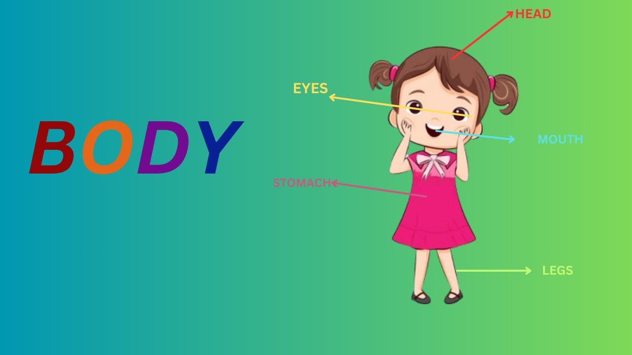 Vocabulary | Body Parts |Nursery Rhymes & Kids Song - YouTube