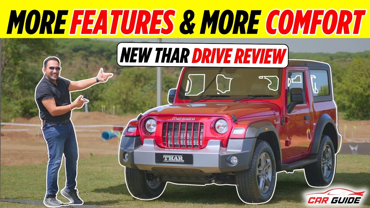 New Thar 2025 Drive Review 🔥 Thar 3 Door Facelift Variants Explained 🔥 ...