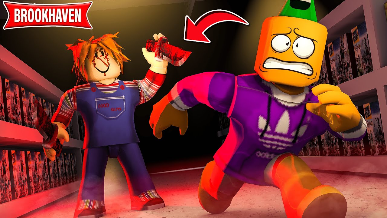 CHUCKY in meinem HAUS in BROOKHAVEN! (Roblox Brookhaven 🏡RP | Story ...