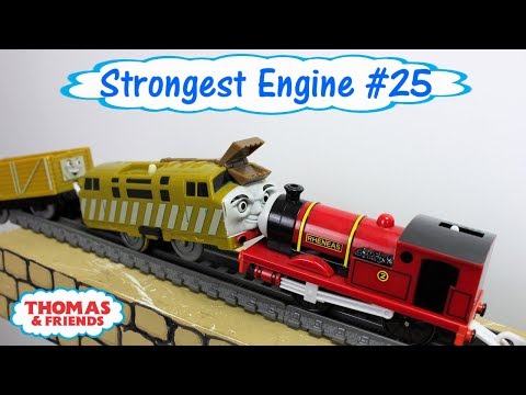 THOMAS AND FRIENDS THE WORLD'S STRONGEST ENGINE #25 Thomas & Friends  Fun Toy Trains for Kids