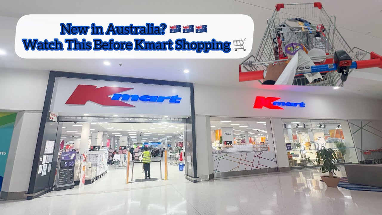 Watch this Video before going to Kmart | New in Australia | Melbourne ...