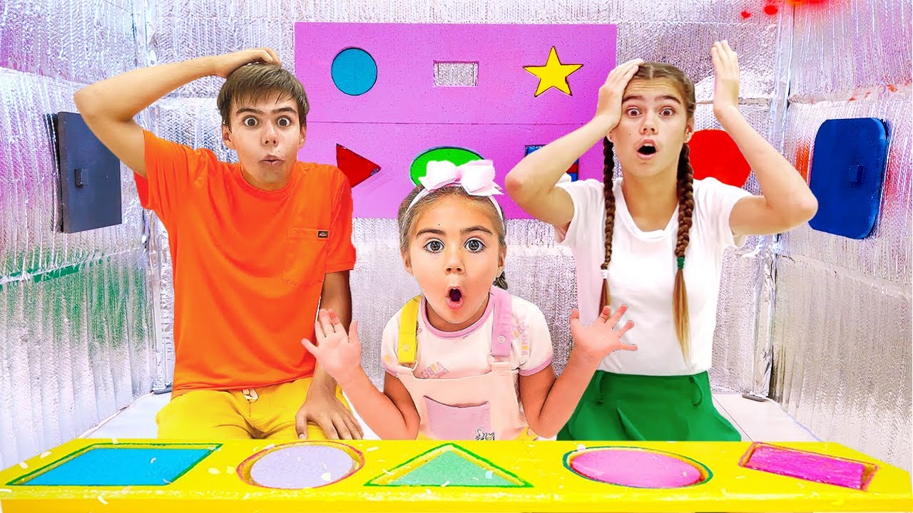 Nastya và Miya bên trong căn phòng nhiệm vụ ma thuật | Nastya Artem Mia ...