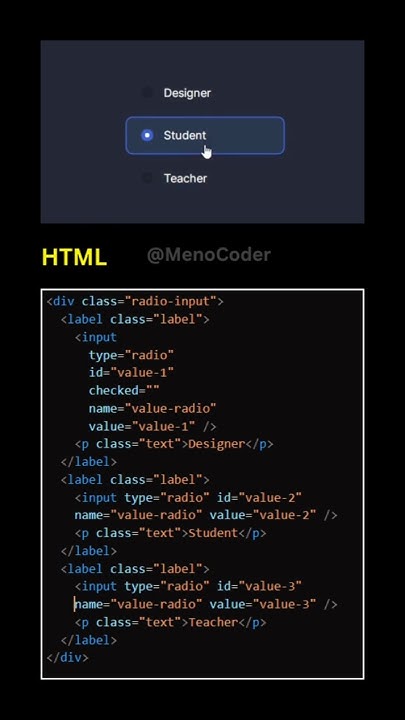 label in html. #coding #frontendcourse #webdesign #htmlcss #programming #webdevelopment - YouTube