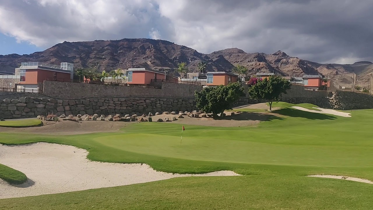 First green on Anfi Tauro Golf course - YouTube