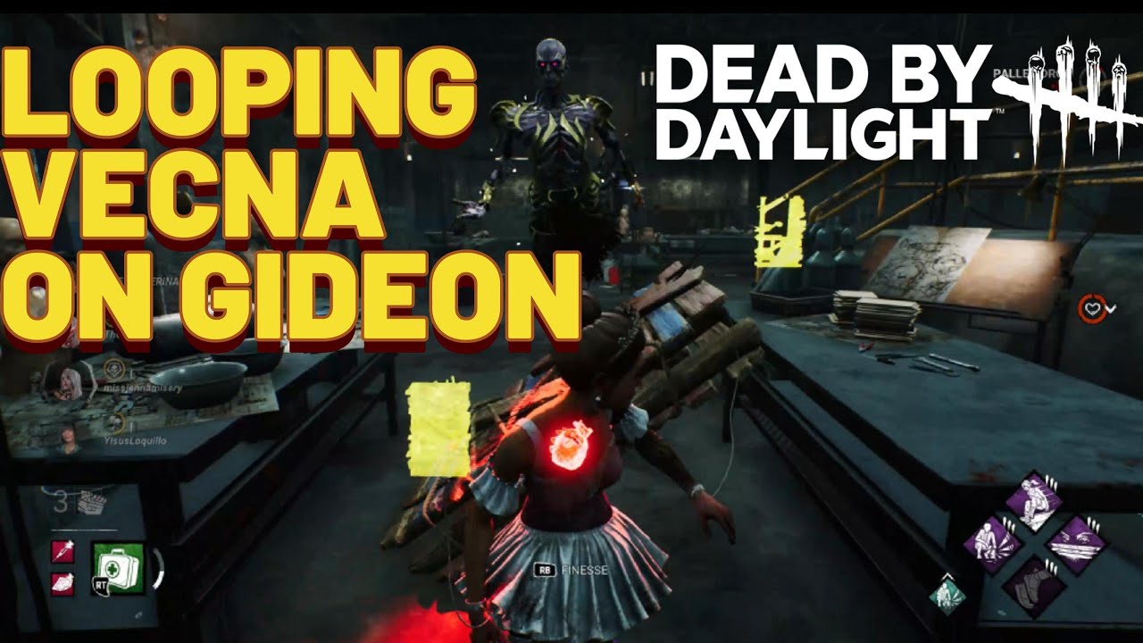 DBD Looping Vecna in the Meat Plant - YouTube