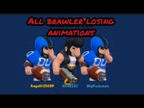 All losing animations - Brawl Stars - YouTube