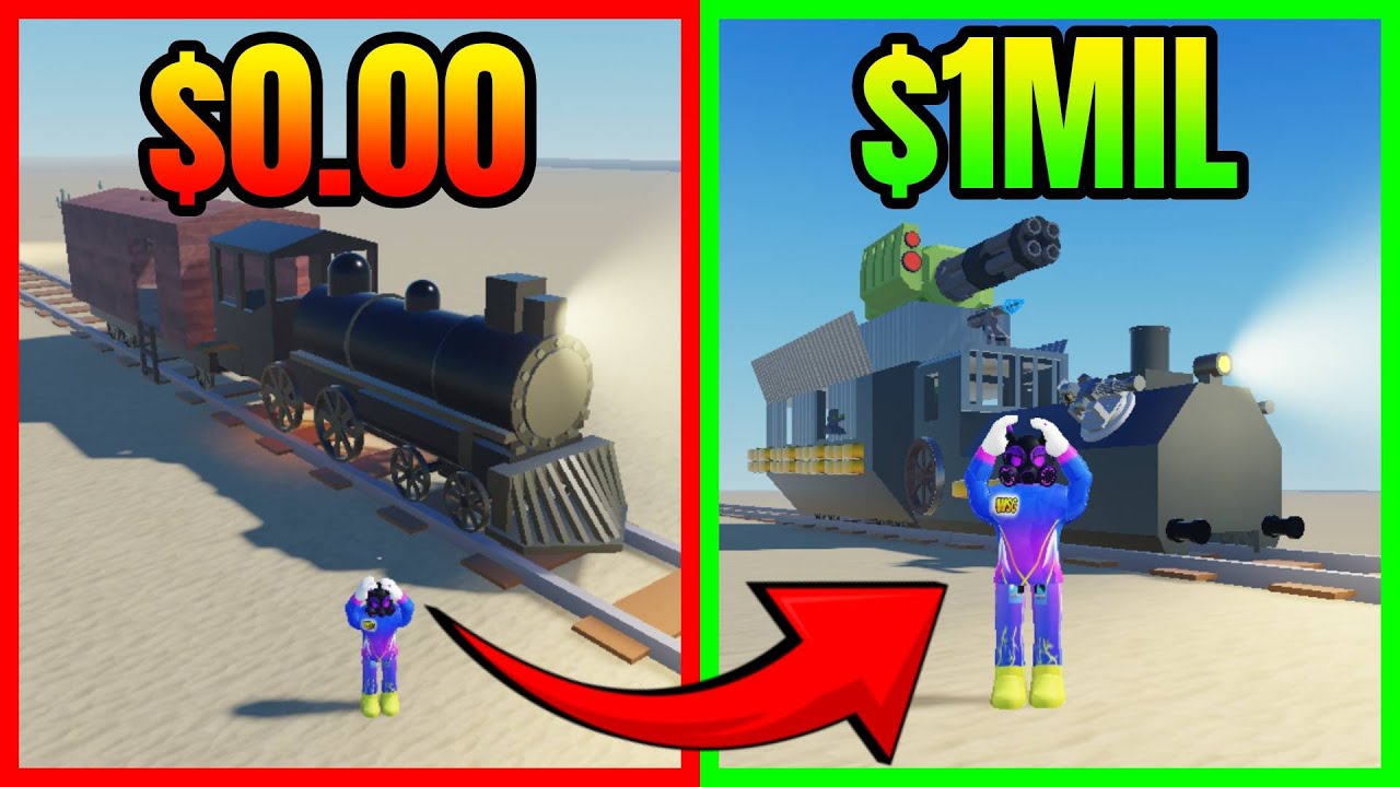How Fast Can I Build The Strongest Train In Dead Rails!! - YouTube